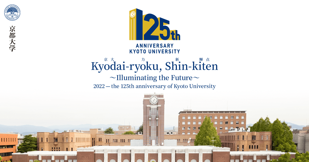 Kyoto University's 125th anniversary website
