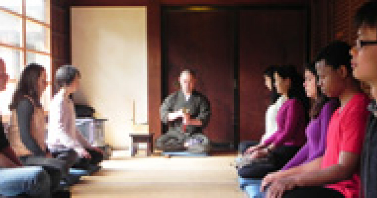 Student Lounge 'KI-ZU-NA' hosts a Zen Meditation Class in English at ...