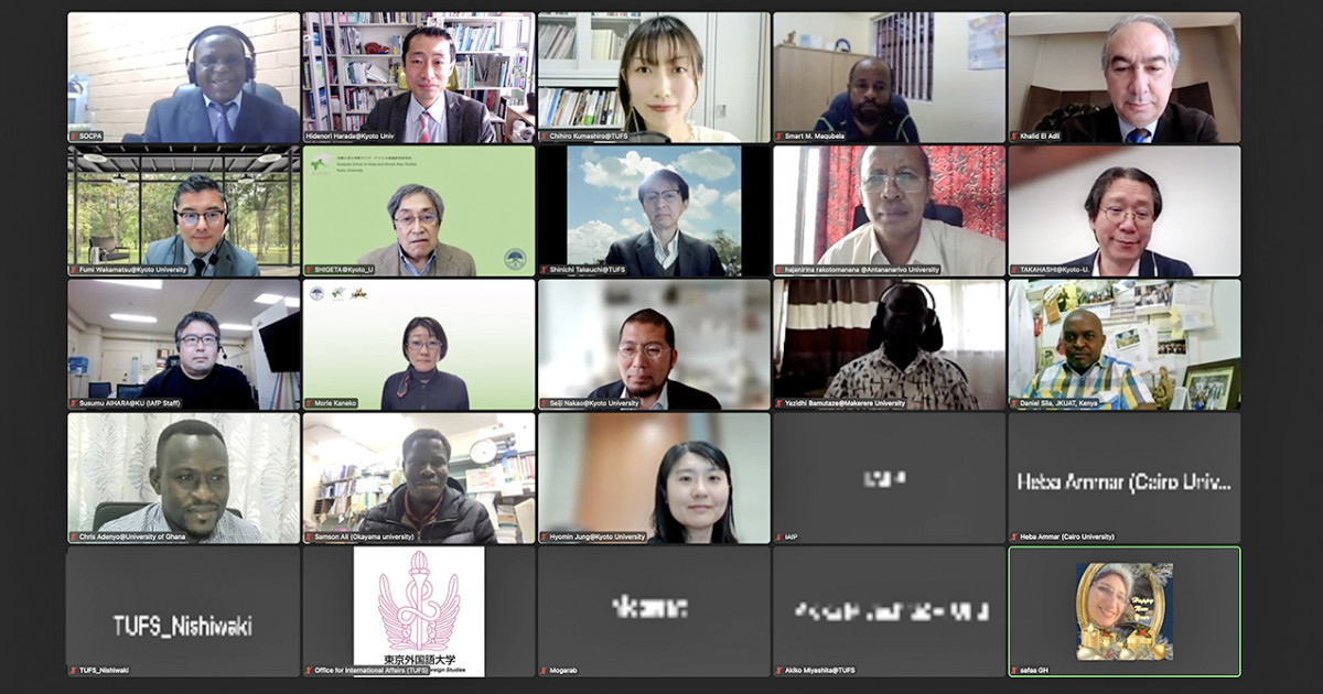 IAfP's 1st Joint Steering Committee and Japan-Africa University ...